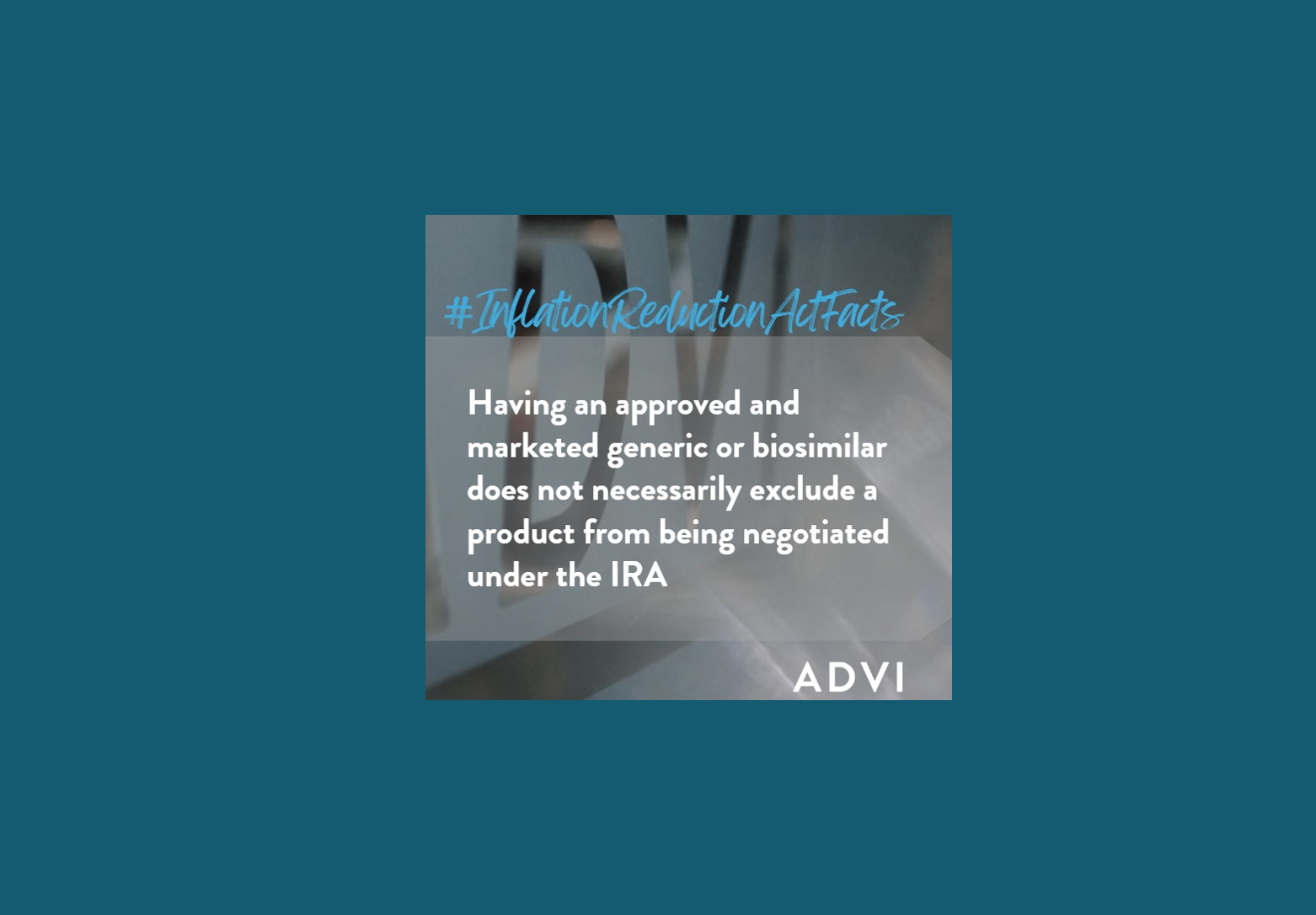 Biosimilars and the IRA v2 | ADVI