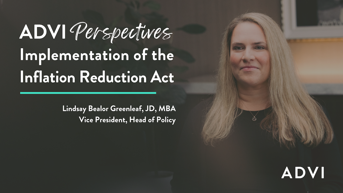ADVI Perspectives: IRA Implementation and "Government Negotiation" | ADVI